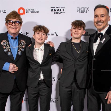 Eltons Teenage Son Zachary Reveals Athletic Build In Photos From