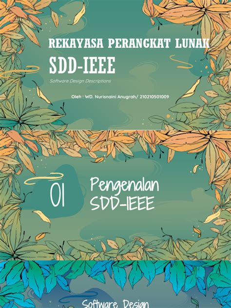 Pengenalan Sdd Ieee Pdf