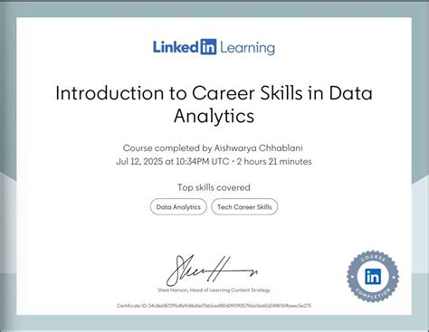 Dataanalytics Linkedinlearning Powerbi Excel Sql Techcareer Lifelonglearning Upskilling