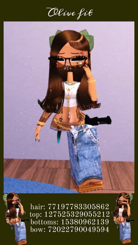 Baddie Roblox Hair Codes