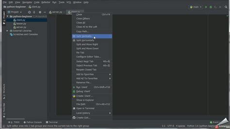 How To Split Screen PyCharm YouTube