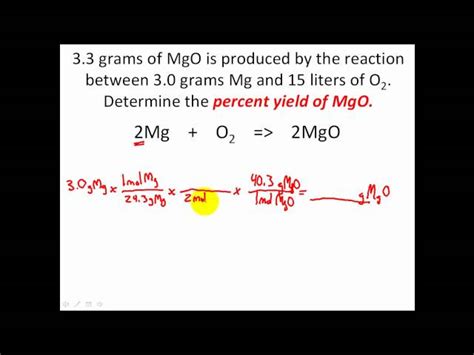 Theoretical Yield In Grams