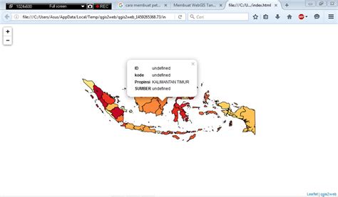 Tutorial Membuat Web Gis Dengan Quantum Gis Part Iii ~ Tutorial And E Book