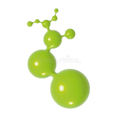 Glossy Spheres In A Dynamic Three Dimensional Design Resembling A
