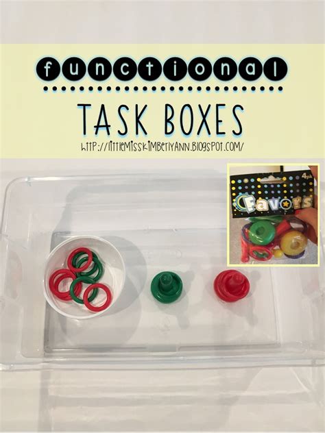 Little Miss Kims Class Functional Task Boxes