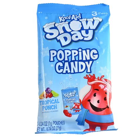Kool Aid Snowy Day Popping Candy 3pk