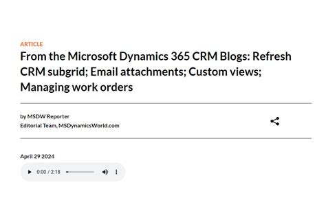Msdw On Linkedin From The Microsoft Dynamics 365