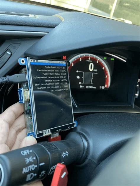 Raspberrypi In The Dash 2016 Honda Civic Forum 10th Gen Type R Forum Si Forum