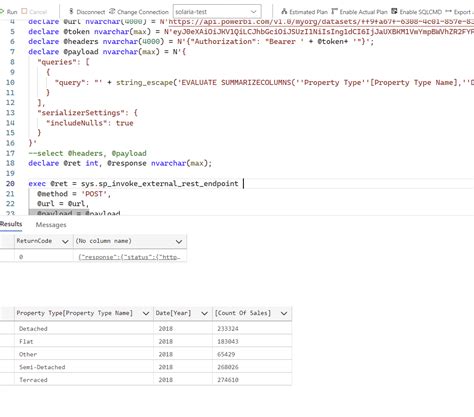 Chris Webb S BI Blog Calling The Power BI REST API From TSQL In Azure