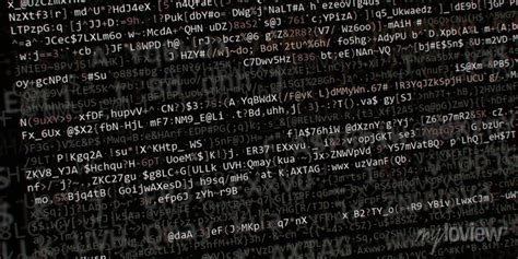 Programming Screen Of Software Developer Program Code Background