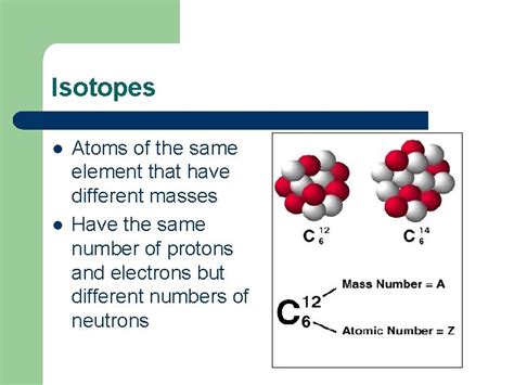 Isotopes And Ions Section 3 3 Continued Isotopes