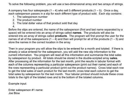 To Solve The Following Problem You Will Use A Chegg Com