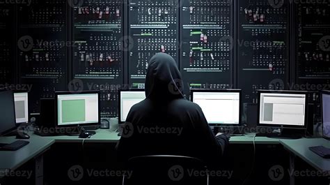 Anonymous Hacker Concept Of Dark Web Cybercrime Cyberattack Etc