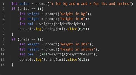 Kazim Ansari On Linkedin Javascriptjourney Beginnercoder Bmicalculator