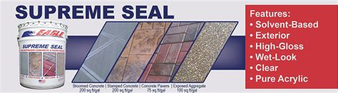 Concrete Sealer Eagle Sealer