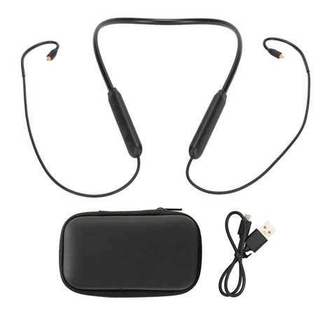 Bluetooth Wireless Mmcx Adapter Cable Low Latency Upgraded Bt Mmcx Adapter Cable With Mic And