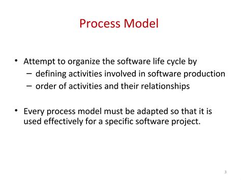 software engineering process models ppt