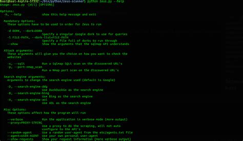 GitHub Ekultek Zeus Scanner Advanced Reconnaissance Utility
