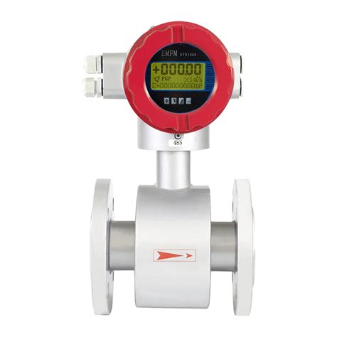 Electromagnetic Flowmeter Ptfe Lining 4 20ma Pulse Rs485 Output Flow Meter For Water China