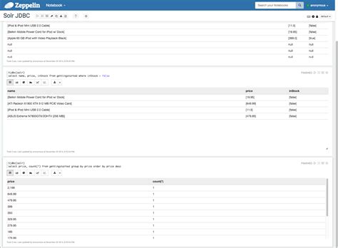 update zeppelin jdcb interpreter to support solr s cloudera