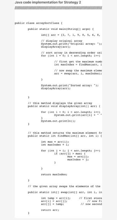 Solved Bridging Exercise The Following Algorithm Takes An