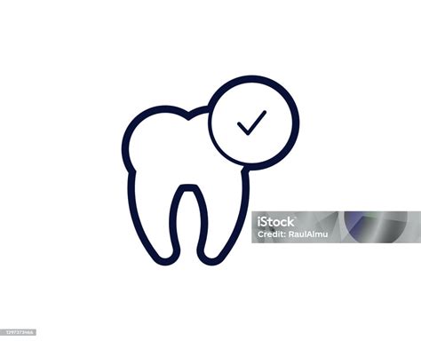 치과 아이콘 의료 블랙 라인 기호 프리미엄 품질의 그래픽 디자인 픽토그램 흰색 배경에 웹 디자인 웹 사이트 및 모바일 응용