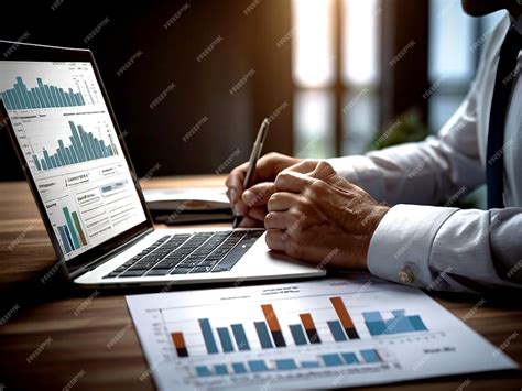 Premium Psd Businessman Analyzing Enterprise Resource Planning Erp