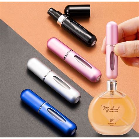 พร ้ อมส ่ ง ขวดน ้ ําหอมขนาดเล ็ ก 5 มล สเปรย ์ ฉีดน ้ ําหอม ขวดรีฟิล Shopee Thailand