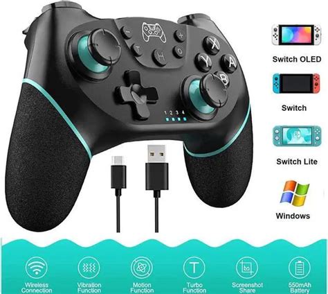 Bonaever Switch Controller Wireless Pro Controller Compatible For