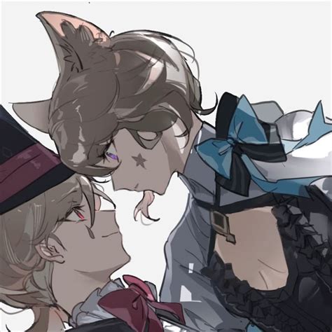 Lyney And Lynette Ilustrasi Karakter Ilustrasi