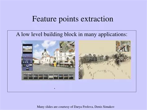 Ppt Feature Points Extraction Powerpoint Presentation Free Download