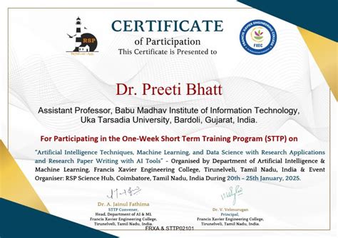 Ai Machinelearning Datascience Nlp Learning Dr Preeti Bhatt