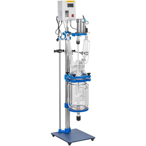 Vevor Jacketed Reactor 5l Laboratory Glass Reactor Nepal Ubuy