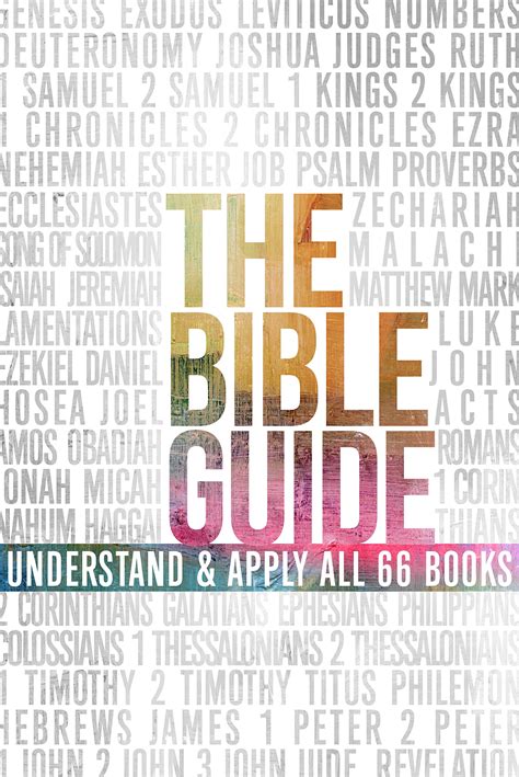 The Bible Guide A Concise Overview Of All 66 Books
