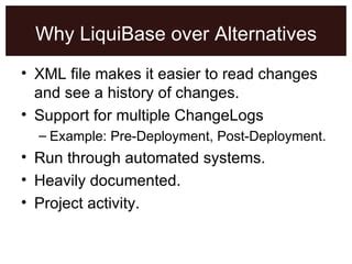 LiquiBase PPT