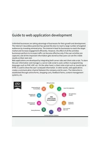 PPT The Complete Guide To Web Application Development For Beginners PowerPoint Presentation