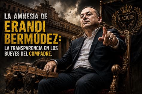 La Amnesia De Erandi Bermúdez La Transparencia En Los Bueyes Del