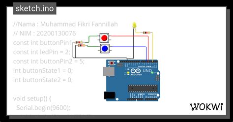 Soal Led 2 Sudah Di Perbaiki Wokwi Esp32 Stm32 Arduino Simulator