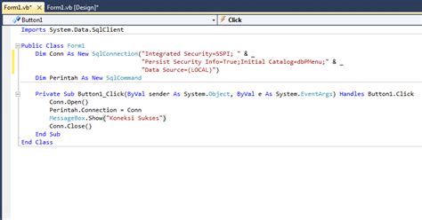 Everyone Is Number 1 Membuat Koneksi Database Sql Server 2008 Di