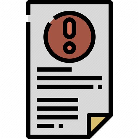 Complaint Problem Report Document Claim Icon Download On Iconfinder