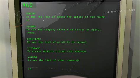 All Terminal Commands In Lethal Company And How To Use Them