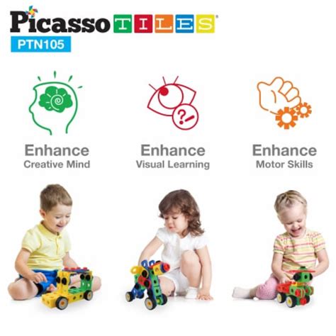 Picasso Tiles Engineering Construction Set 1 Kroger