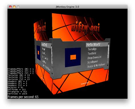 Integrating Nifty Gui Projection Jmonkeyengine Docs