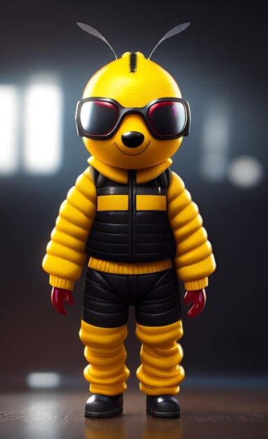 Premium Ai Image A Toy Bee