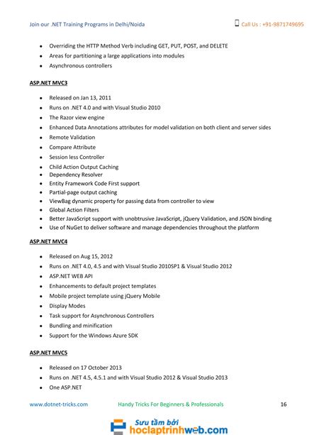 Mvc Interview Questions And Answers By Shailendra Chauhan Pdf
