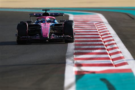 F1 Un Test Précieux Pour Alpine à Yas Marina En Vue Du Lancement De La