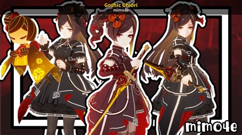 Gothic Chiori Mod For Genshin Impact Gi Mods