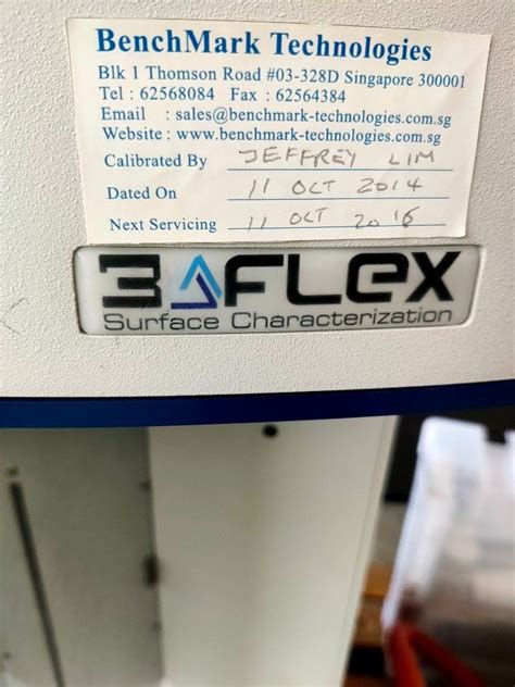 Micromeritics 3 Flex Surface Characterization System For Sale 4500