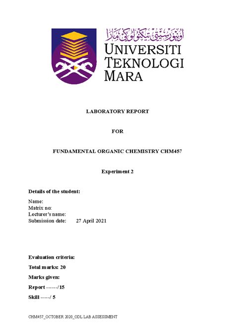 Chm457 Lab Report Exp 2 Preparation Of 4 Methylcyclohexene From Dehydration Of 4