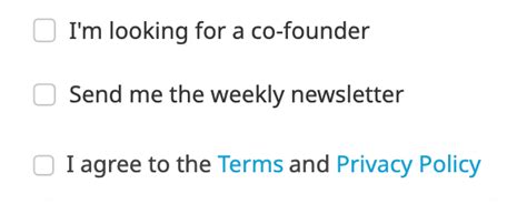 Adjust Checkbox For Terms And Conditions On Sign Up Form Ask The Community Softr Community